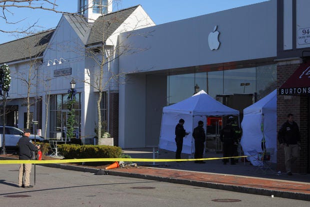 Driver crashes into Massachusetts Apple store | by B A Little | Nov ...