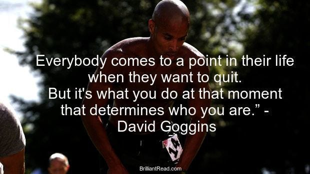 Inspiration Spotlight: David Goggins | by Wade Smith | Medium