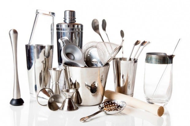 My favourite (booze-related) things: Part I—6 bar kit essentials | by ...