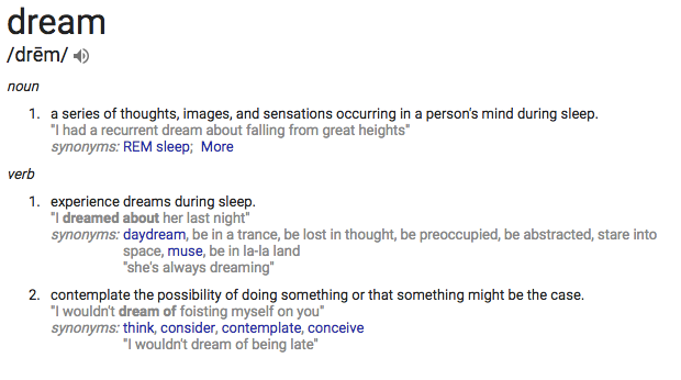 Dream is a Verb.. There is one part of my day that I… | by Ali Powell ...