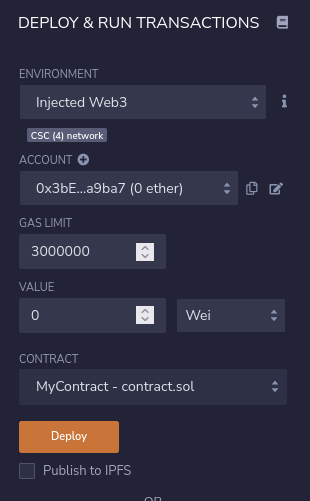 Introduction to Smart Contract Development and Dapp Development on CSC ...