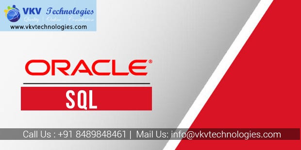 Oracle Sql Training In Chennai Vkv Technologies Provide Oracle… By Akshayaaki Medium