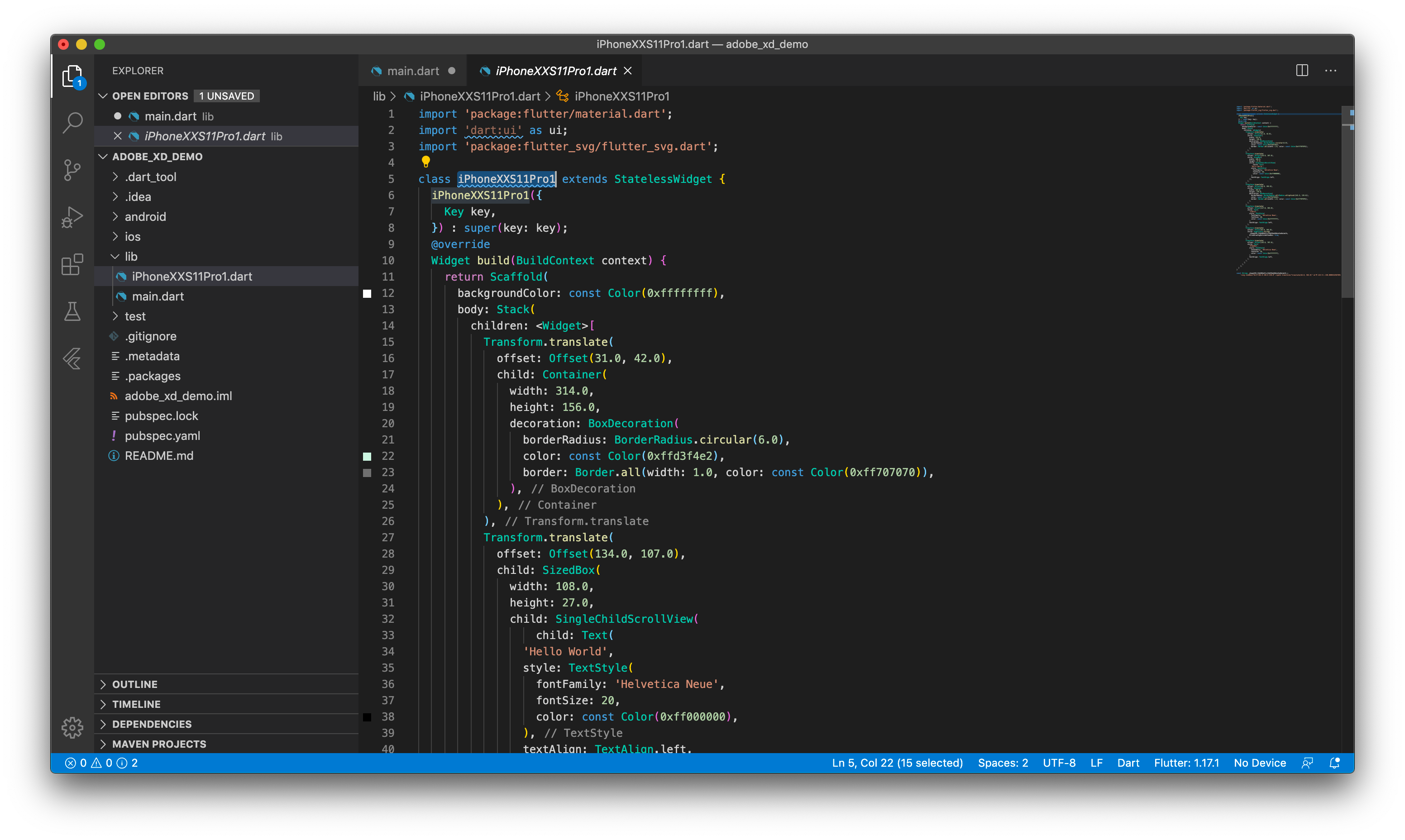Convert your Adobe XD design to Flutter codes | by Jan Salvador ...