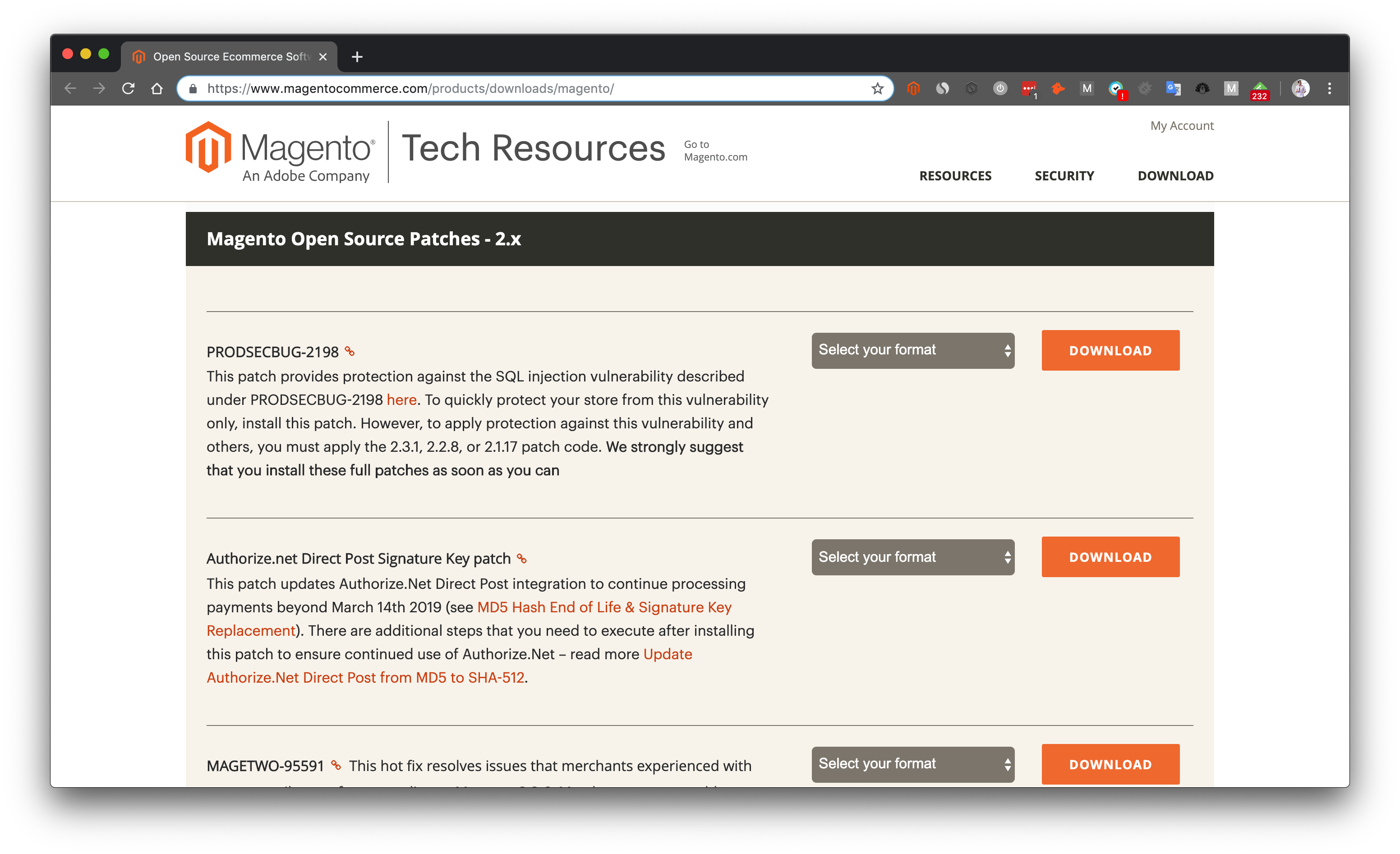 Patch 2198 para Magento 2 - Magento Meetup - Medium