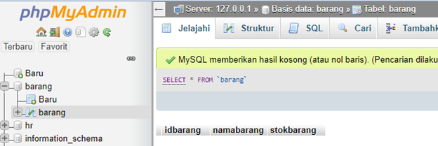 Tutorial Membuat CRUD Aplikasi Kelola Barang | by NIKE REGINA PUTRI | Medium