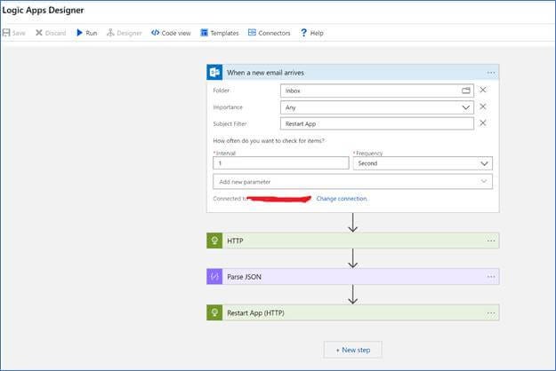 Restart Azure Web App Using Azure Logic App | by Harsh | Medium