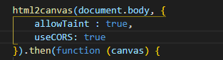 html2canvas — does not render images located in the element | by Fred Wong | fredwong-it | Medium