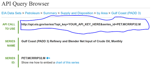 Use R To Pull Energy Data From The Department of Energy’s EIA API
