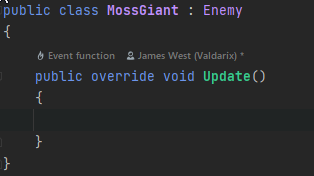 Using Inheritance and Abstraction in C# for Enemies — Part 2 | by James West | Nerd For Tech ...