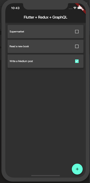 Flutter: Async Redux & GraphQL. Desenvolvendo um aplicativo em Flutter… | by Guilherme Bueno ...
