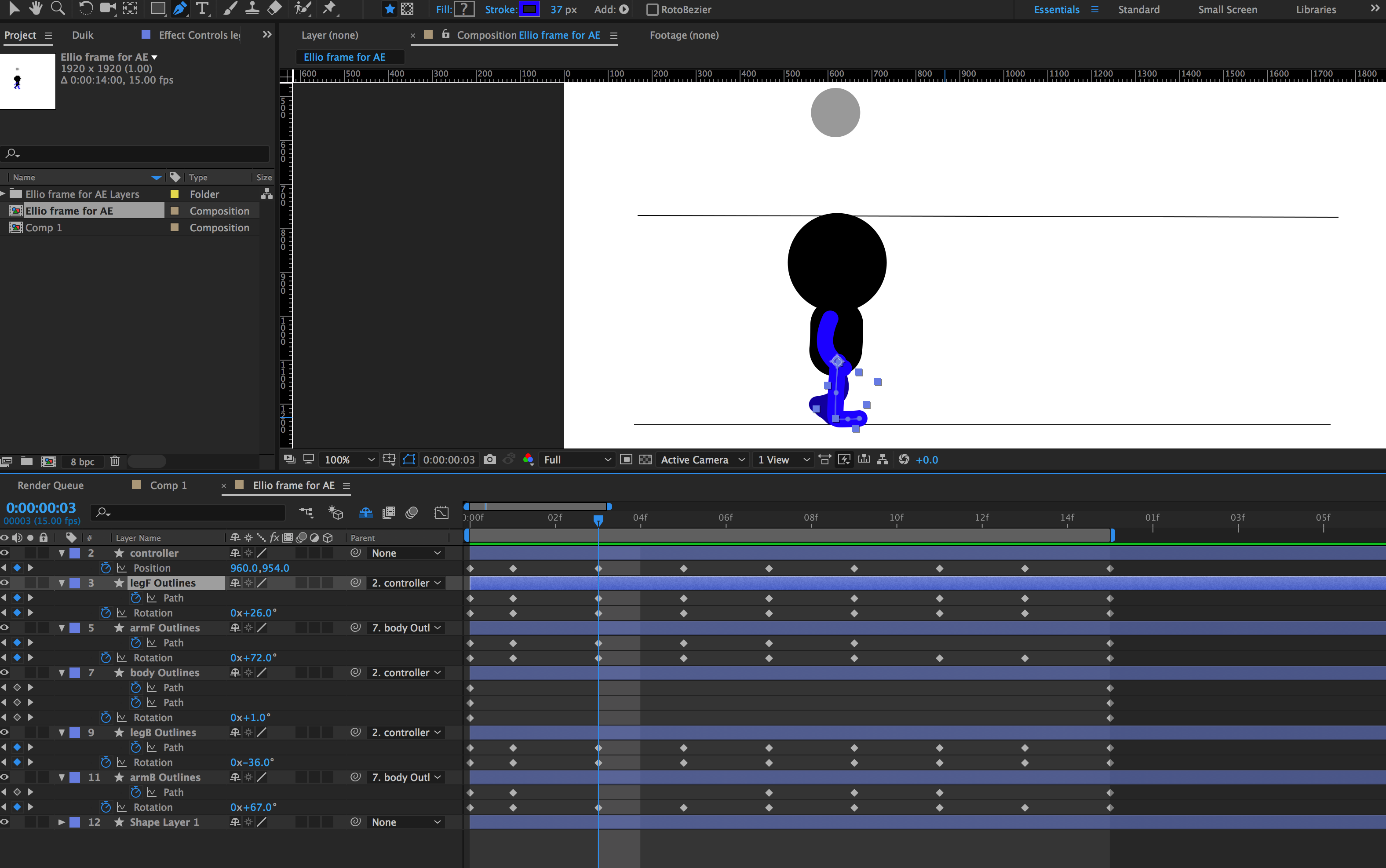 2D Character Animation Part 1: Animating Using a Skeleton | by Jiesi ...