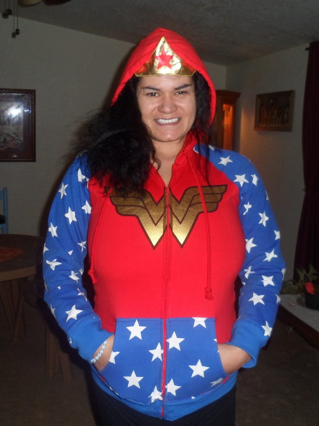 Haydee Rodriguez in her Wonder Woman Gear! | by Haydee Rodriguez | Medium