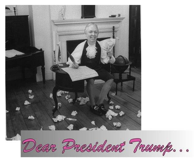 Dear President Trump…. Dear President Trump, | by Syte Reitz | Medium