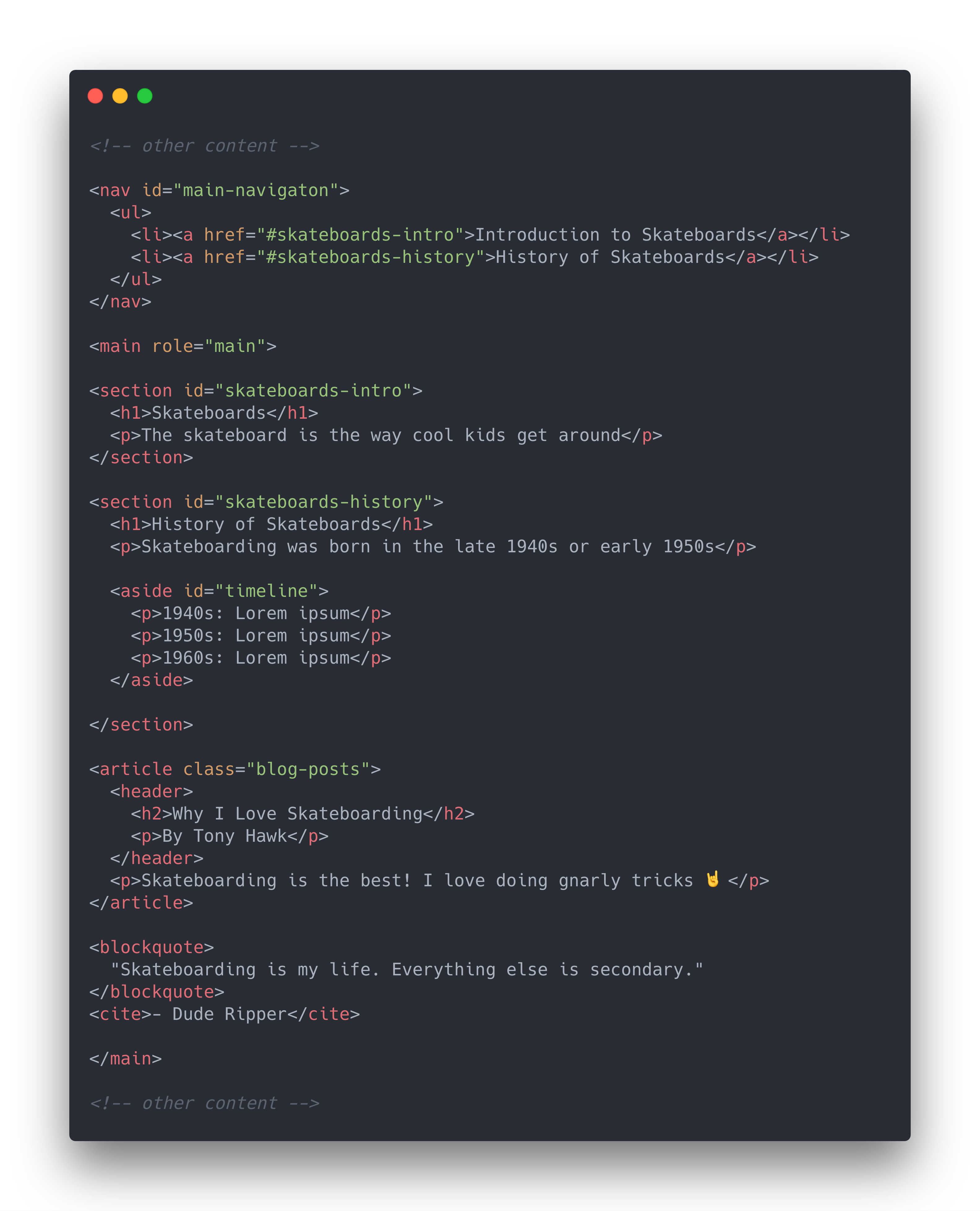 7 Alternatives to the HTML Tag | by Zac Heisey | Medium