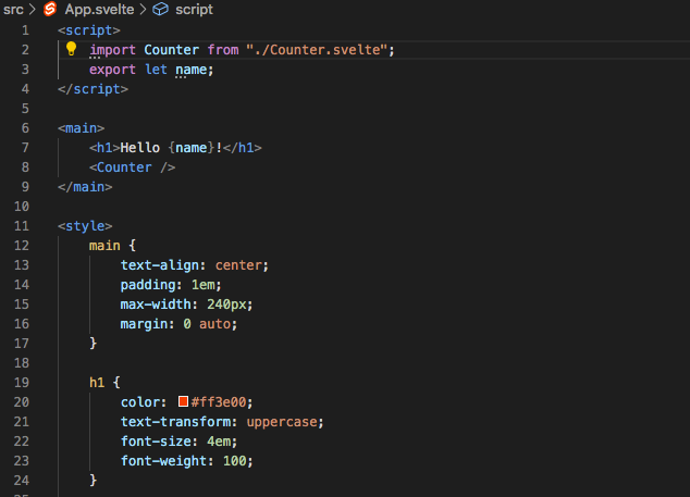 Create your first app with Svelte | by Luis Castillo | Medium