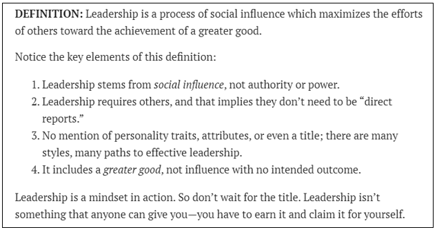 What is Leadership?. it gives an individual influence to… | by Victor ...