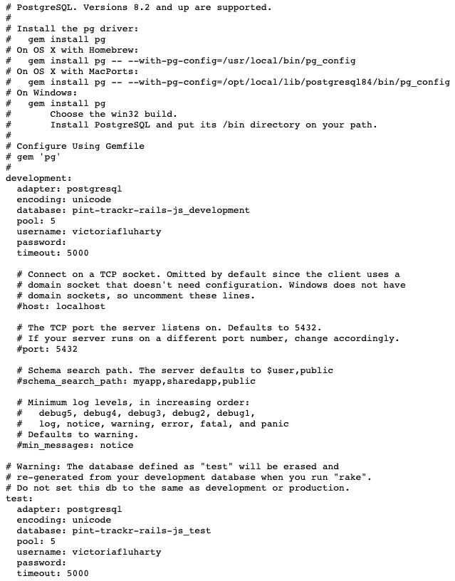 Making the Change From SQLite3 to PostgreSQL — Ruby on Rails | by Victoria Fluharty | Medium