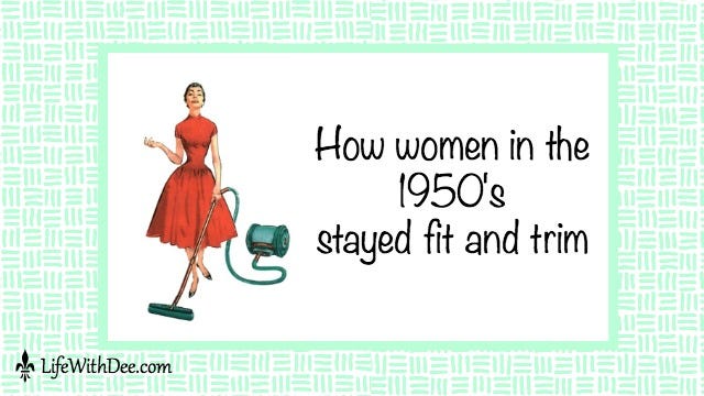 How Women in the 1950s Stayed Fit and Trim | by Deanna Piercy | Medium
