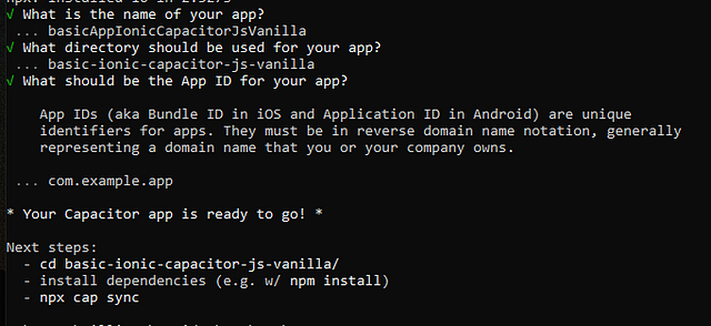 Configuración: Ionic/Capacitor + JavaScript Vanilla | by William Bastidas | williambastidasblog ...