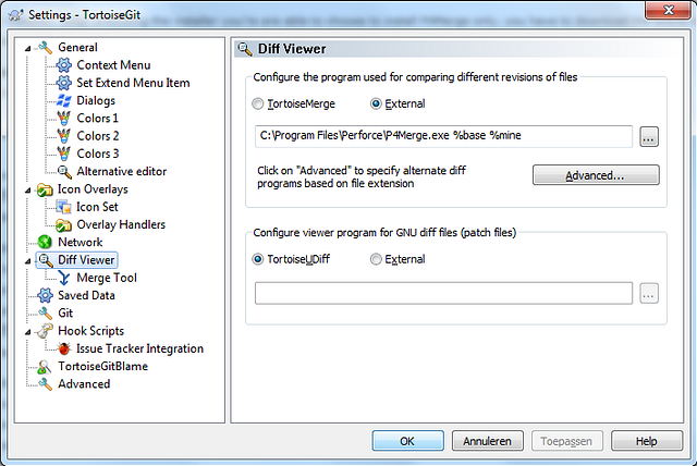 Using P4Merge with TortoiseGit. The team I’m currently working with… | by Robin van der Knaap ...