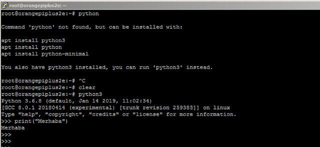 ORANGE PI PYHTON KURULUM. Python; genel amaçlı, nesneye yönelik… | by ...