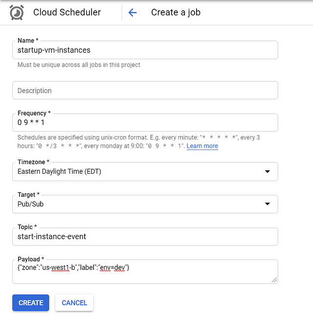 Schedule ETL Transformation jobs on GCP Cloud Scheduler using Pub/Sub | by Rushali Udhani | Medium