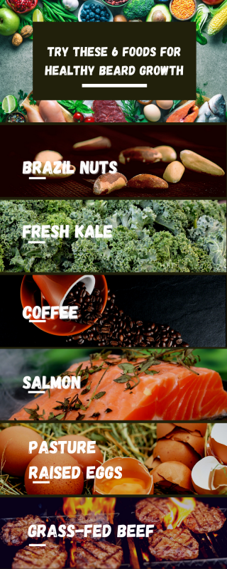 Try These 6 Foods For Healthy Beard Growth | by Urban Beard | Urban ...