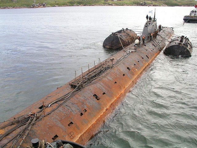 Russia Is Finally Slicing Up Its Abandoned, Radioactive Submarines | by ...