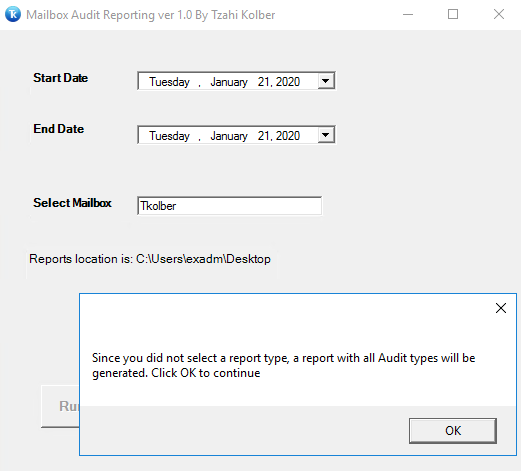GUI utility generating Exchange mailboxes audit reports | by Tzahi ...