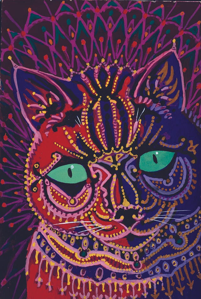 The ‘Trippy Cat World’ of a Schizophrenic Artist | by Kamna Kirti | The ...
