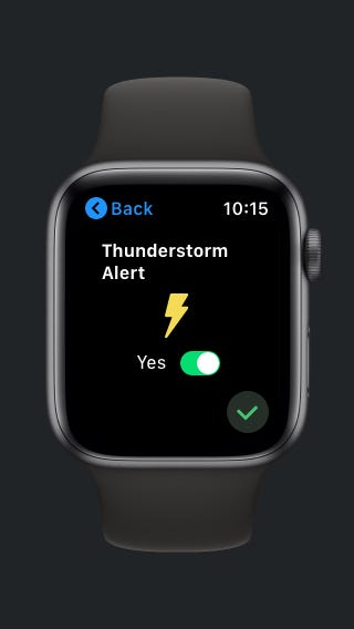 Rapid prototyping exercise — a smart weather app for your smartwatch ...