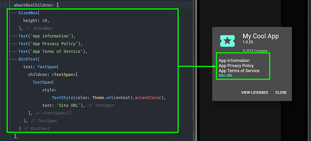 How To Create ‘About App’ in Just 2 Minutes in Flutter | by Pinkesh ...
