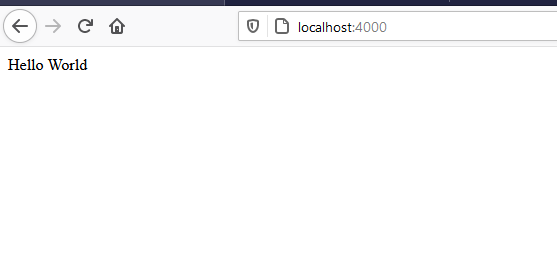Create Hello World In Expressjs Express Is A Minimal And Flexible By Nutan Medium