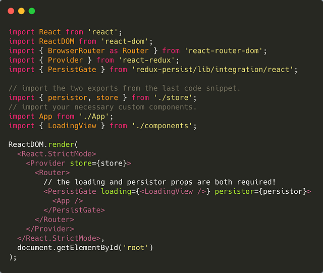 Hydrate Your Redux Store. This article will explain the… | by Rabah Babaci | Medium