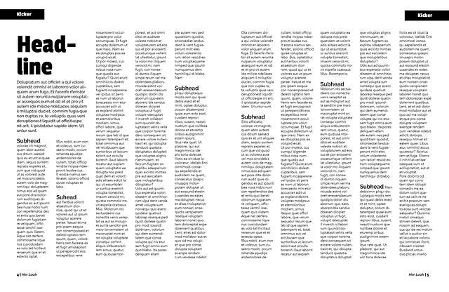her look Magazine | Case Study. A fashion magazine that educates ...