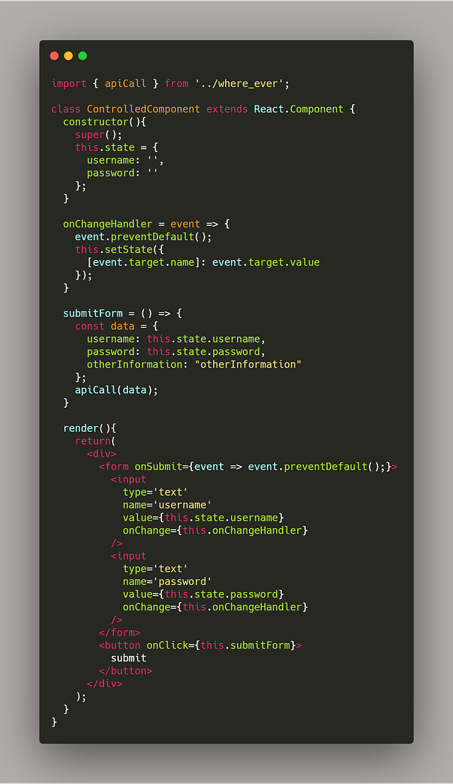 Controlled and Uncontrolled Components in React | by Jonathan Yee ...