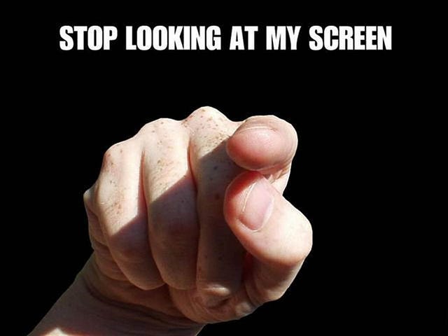 Don’t Stare at my screen. It’s all about privacy. Sometimes… | by Arash ...