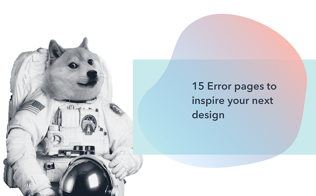15 Error pages to inspire your next design | by Leran Admoni | Muzli ...