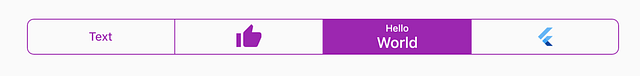 A SegmentedWidget for Flutter. A segmented control is an iOS specific… | by Stefan Matthias Aust ...