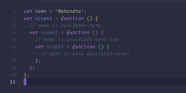 Everything you wanted to know about JavaScript scope | by Mahendra Choudhary | JavaScript in ...