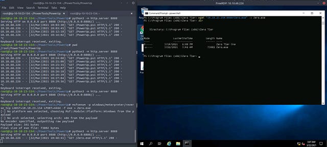 enterprise TryHackMe machine writeup. Very good room.