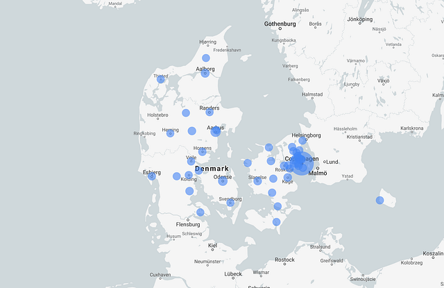 We’re all over the map — how we geolocated SMK artworks with the kind ...