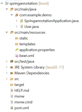 Java Spring project setup and collection mapping using bean.xml max in ...