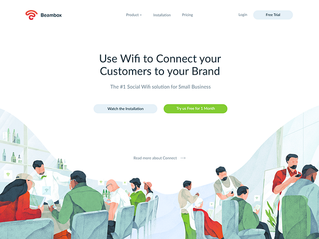 Landing Page Inspiration — February 2018 | by Collect UI | Collect UI ...