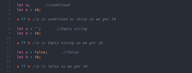 Nullish coalescing ‘??’ operator. As a developer we may think that why ...