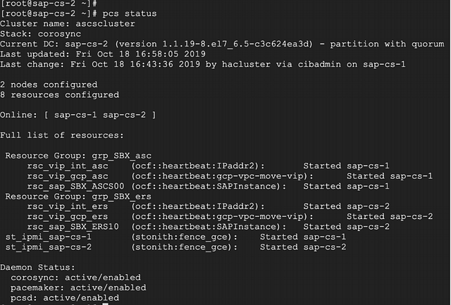 Deploying SAP ASCS/ERS High availability for RHEL on Google Cloud | by Ramki Sankar | Medium