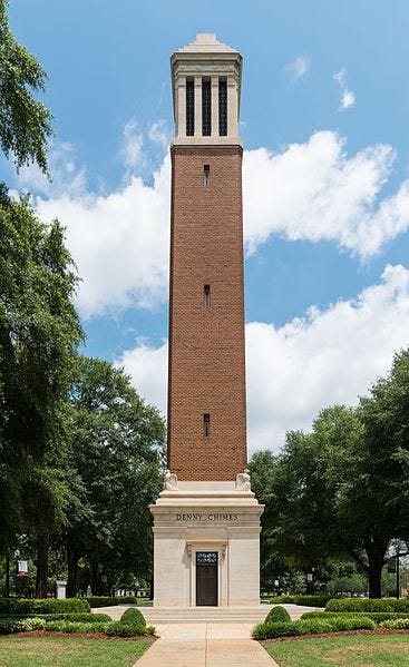 The University of Alabama Quad. Football has been one of America’s most ...