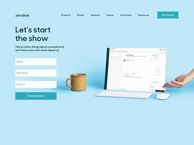 Landing Page Inspiration — February 2018 | by Collect UI | Collect UI ...