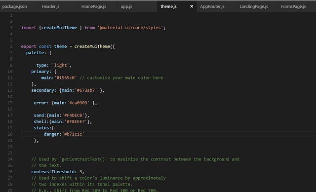 React-Redux Material-UI starter template | by Jishnu Koottala | Medium