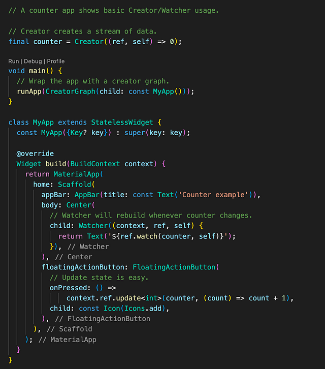 Create a Flutter state management library with 100 lines of code | by ...